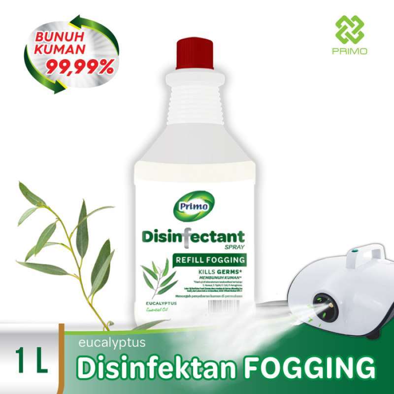 Promo PRIMO Disinfectant Fogging Liquid Cairan Desinfektan Eucalyptus ...
