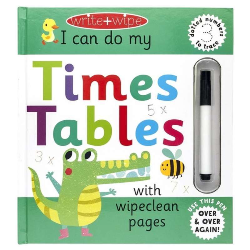 Promo WRITE AND WIPE: TIMES TABLES Diskon 23% di Seller Indah Library ...