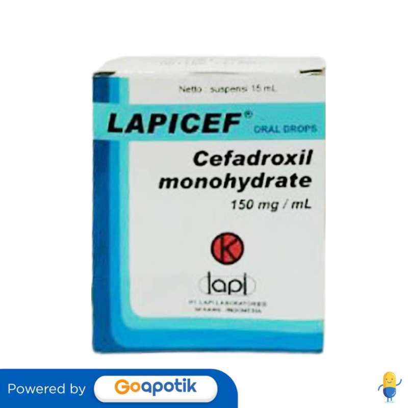 Jual Lapicef 150 Mg/ml Drop 15 Ml Di Seller Apotek Tempuling Farma ...