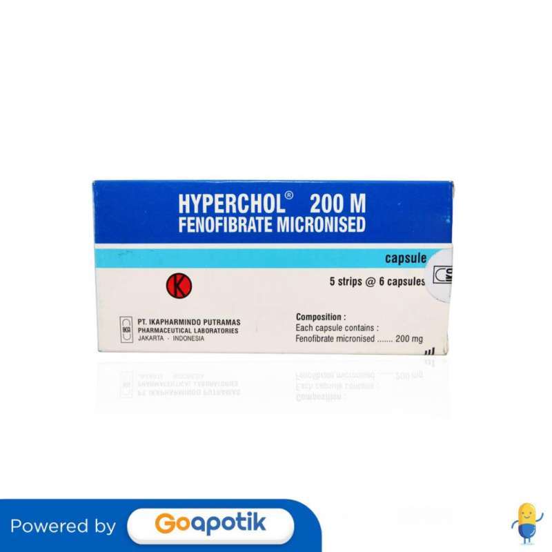 Jual HYPERCHOL M 200 MG BOX 30 KAPSUL di Seller Apotek Ade Jakarta ...