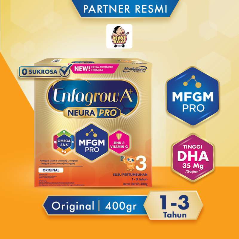 Jual Enfagrow A+3 400 gram Original / Plain di Seller Depot Bayi ...