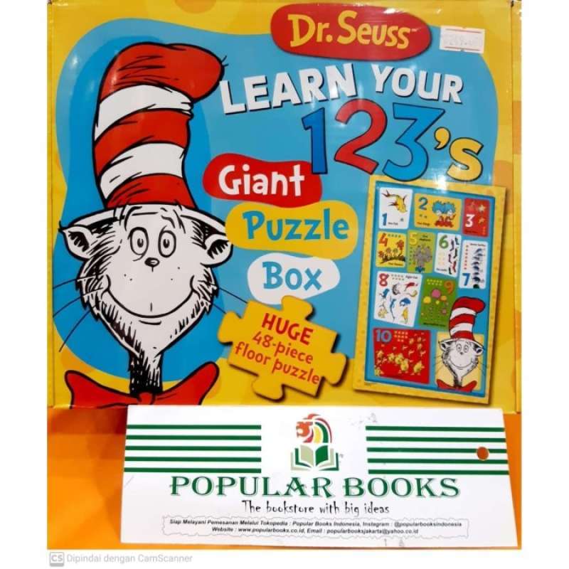 Promo Dr. Seuss Learn your 123's Giant Puzzle Box Diskon 23% di Seller ...