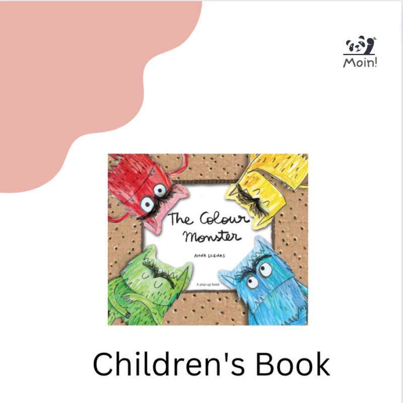 Jual The Colour Monster Pop Up Book Original Harga Termurah April 2024 ...
