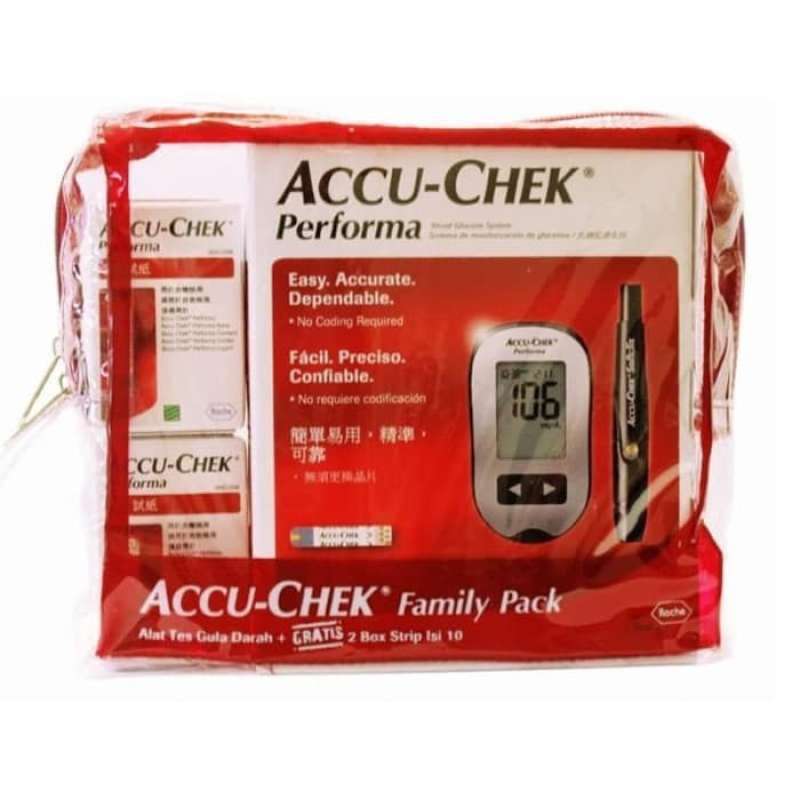 Promo Accu-chek Performa New Family Pack Diskon 17% Di Seller Mahanani ...