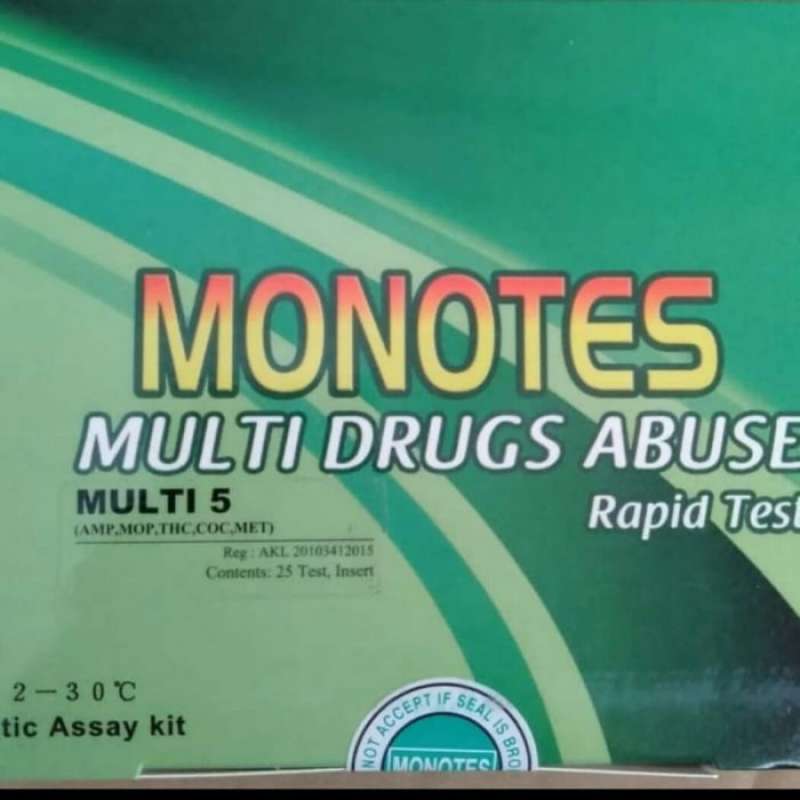 Promo Multi 5 (amp,mop,thc,met,coc) Device Monotes Diskon 17% Di Seller ...