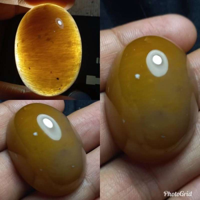 Jual Akik Natural Batu Motif Gambar Bulu Rambut Jarum Emas Jumbo ...