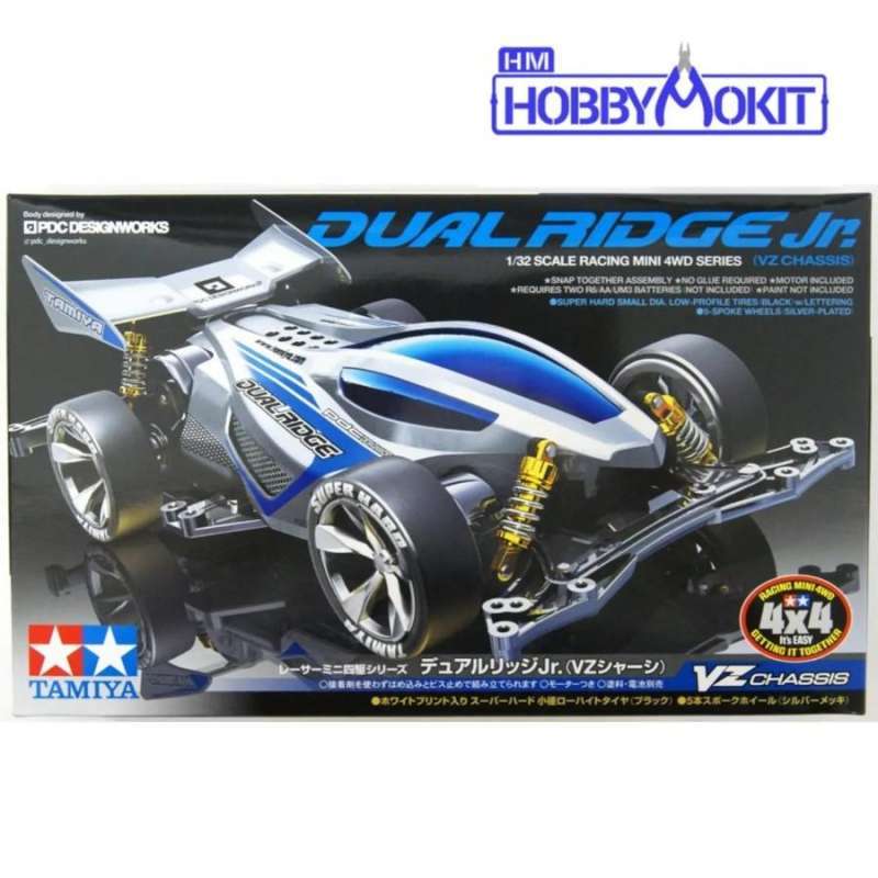 Jual Tamiya 18096 Mini 4WD Dualridge Jr. VZ Chassis 1/32 di Seller ...