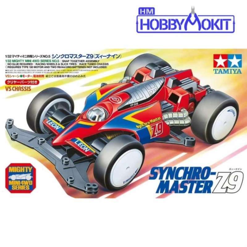 Jual Tamiya Mighty Mini 4WD 95410 Synchro-Master Z9 VS Chassis 1/32 ...