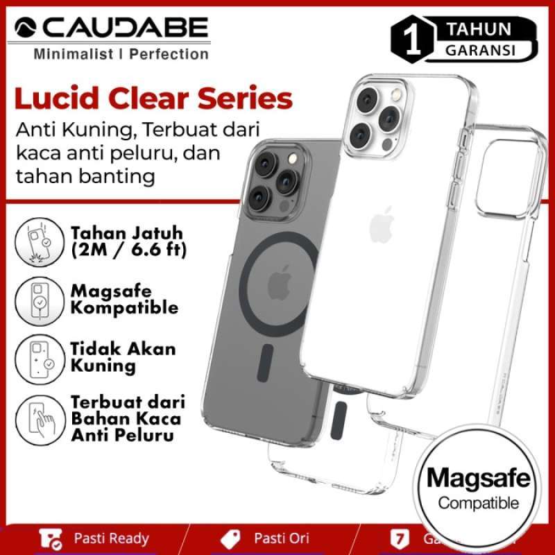 Jual Caudabe Lucid Clear MagSafe Case 14 Pro Max Casing Di Seller Amero ...