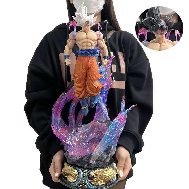 Promo 53cm Dragon Ball Super Son Goku Gk Figure With LED Light Ultra ...