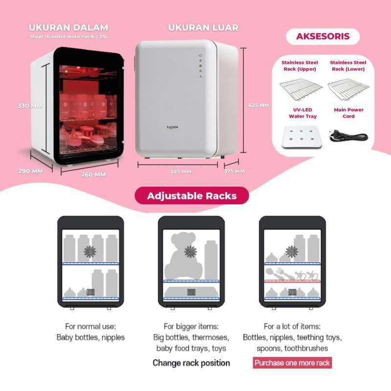 Jual Haenim Uv Sterilizer F5 (smart Flex) Di Seller Haenim Official ...