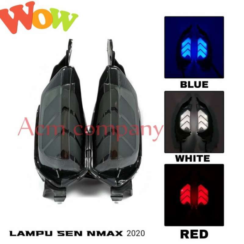 Promo Lampu Sein Led Running Nmax 155 New 2020 2021 Model Panah - Putih ...