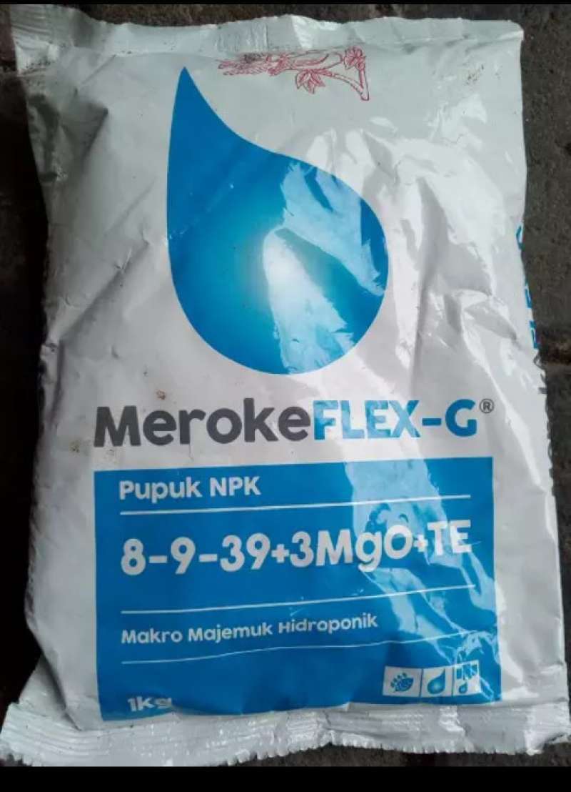 Promo pupuk npk merokeflex-g 1kg: meroke flex g Diskon 23% di Seller ...
