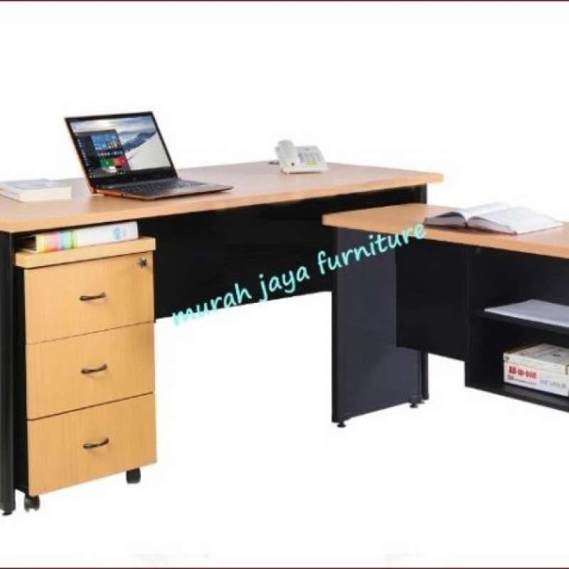 Promo Meja Kerja Kantor Direktur 160 Khusus Ekspedisi Diskon 5% di Seller Kuniy Store - Kapuk ...