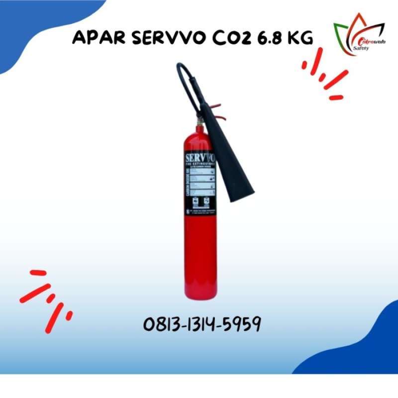 Promo TABUNG APAR SERVVO CO2 6.8KG C680 BERKUALITAS Diskon 23% di ...