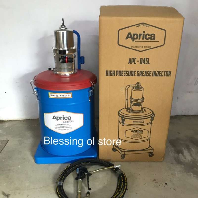 Promo Pompa Gemuk Angin 45L / Pompa Grease High Preasure 45 L / Pompa ...
