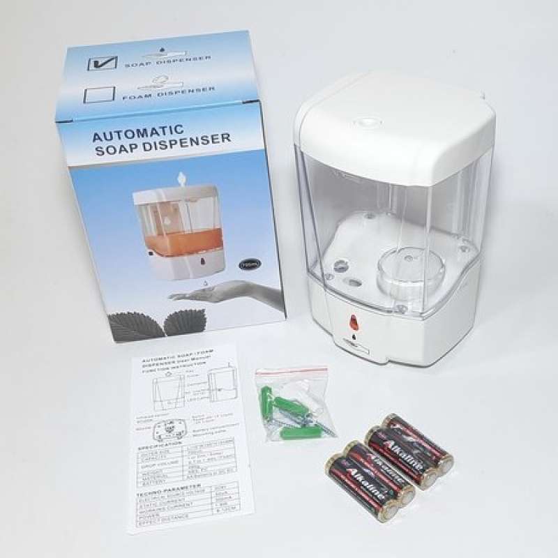 Jual Dispenser Otomatis Touchless Sabun Cair Automatic Gel Hand ...