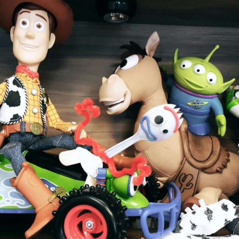 Jual Forky Kit Spork Toy Story 4 Woody Handmade Craft Diy Figure Disney ...
