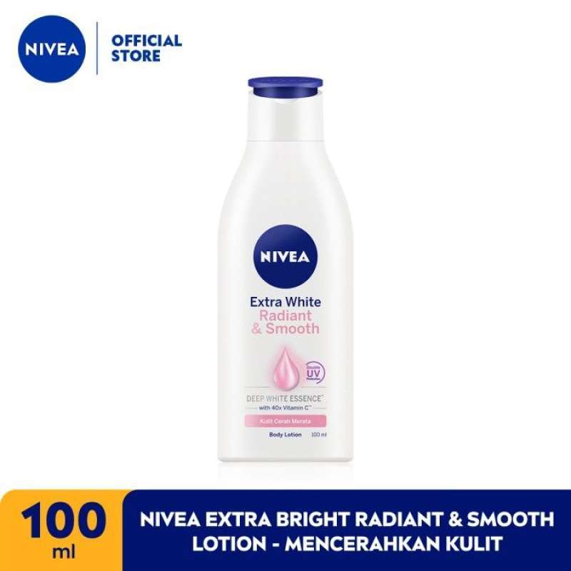 Jual NIVEA EXTRA BRIGHT RADIANT & SMOOTH BODY SERUM 180ML | LOTION ...