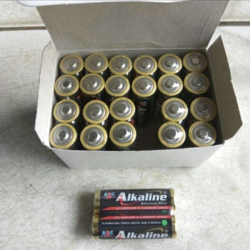 Promo Baterai Aa Abc Alkaline Isi 24 Pcs Diskon 35% di Seller Kuniy ...