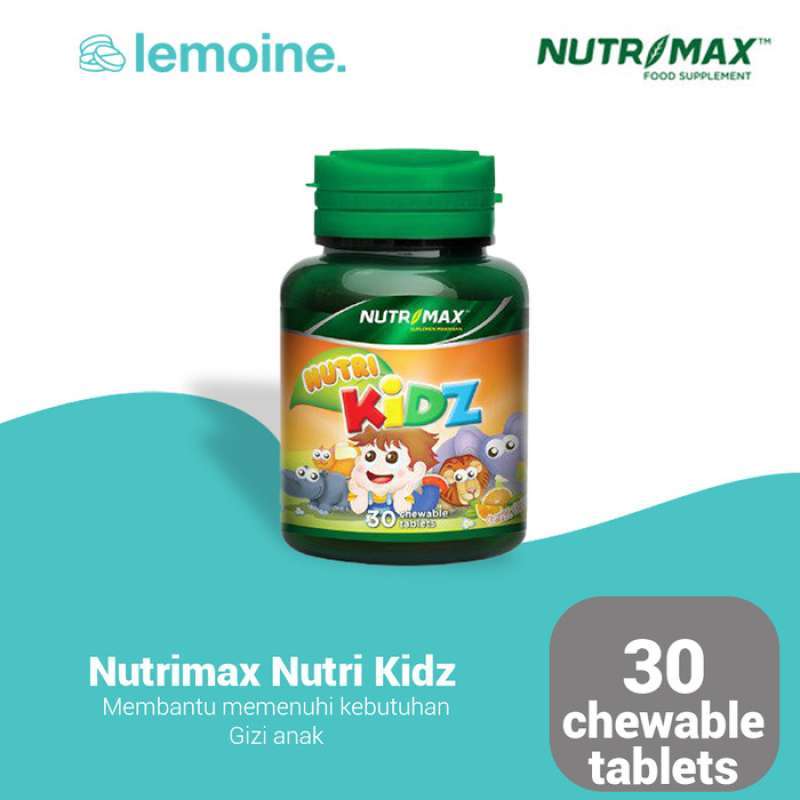 Promo Nutrimax Nutri Kidz Multivitamin Dan Mineral Untuk Anak 30 Tablet ...