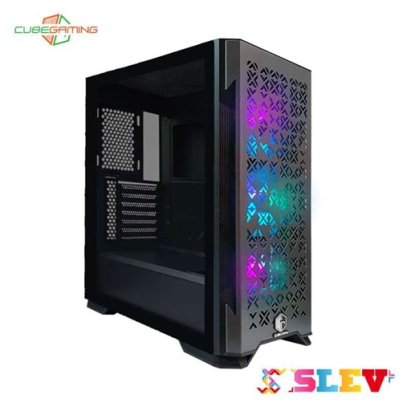 Promo Cube Gaming Slev White I Black - Tempered Glass Mid-Tower Gaming ...