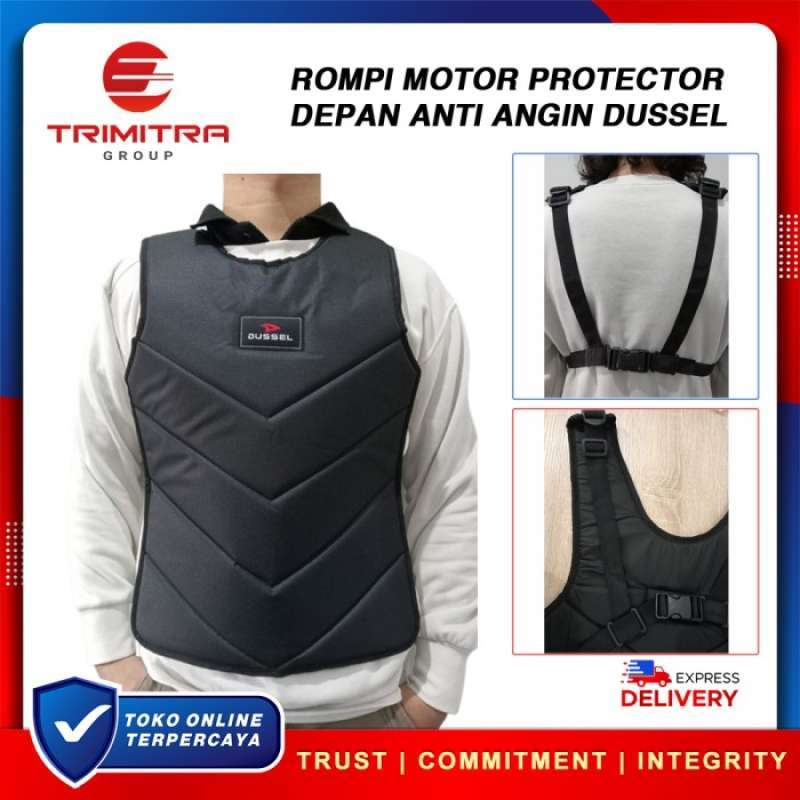 Promo Rompi Motor Keren Cocok Untuk Touring Pelindung Dada Anti Angin ...