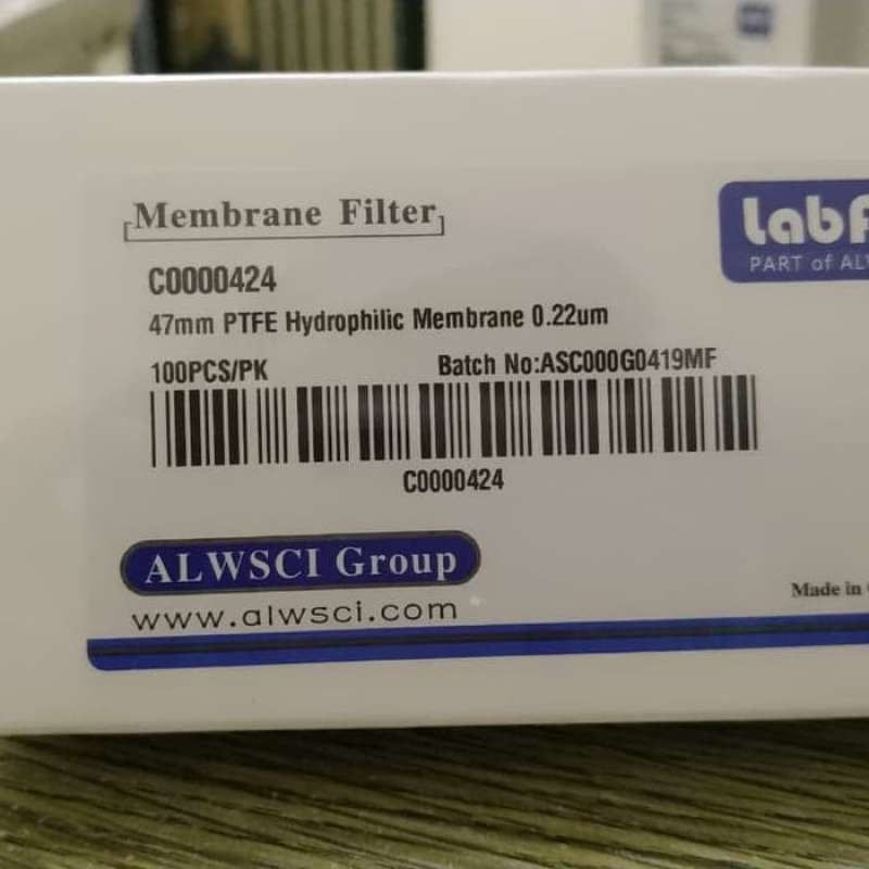 Promo Membrane Filter Labfil C0000424 Ptfe Hydrophilic Membrane 0,22 Um ...