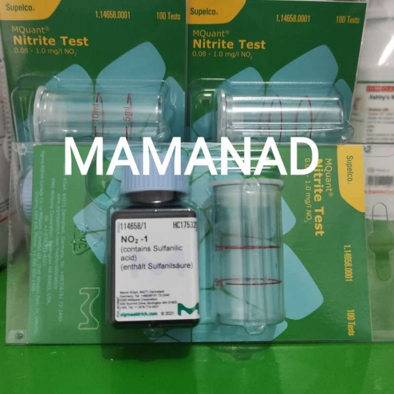 Promo Nitrite Test Merck 1 Pack 114658 | 1.14658.0001 Uji Nitrite 100 ...