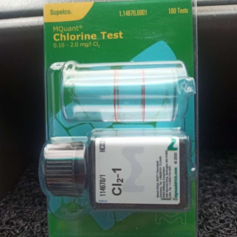 Promo Chlorine Test Kit M.1.14670.0001 Merck Diskon 17% Di Seller ...