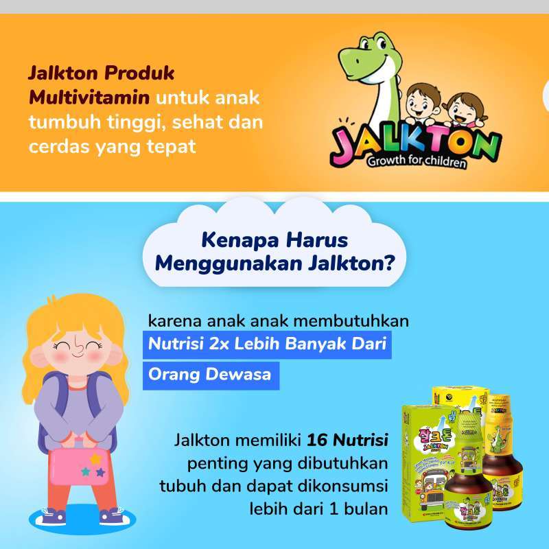 Jual Jalkton - Multivitamin Sirup Anak Rasa Strawberry Untuk Usia 1-7 ...