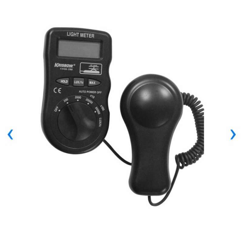 Promo Krisbow Alat Ukur Light Meter 50 000 Lux Diskon 23% di Seller ...