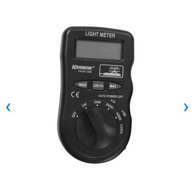Promo Krisbow Alat Ukur Light Meter 50 000 Lux Diskon 23% di Seller ...