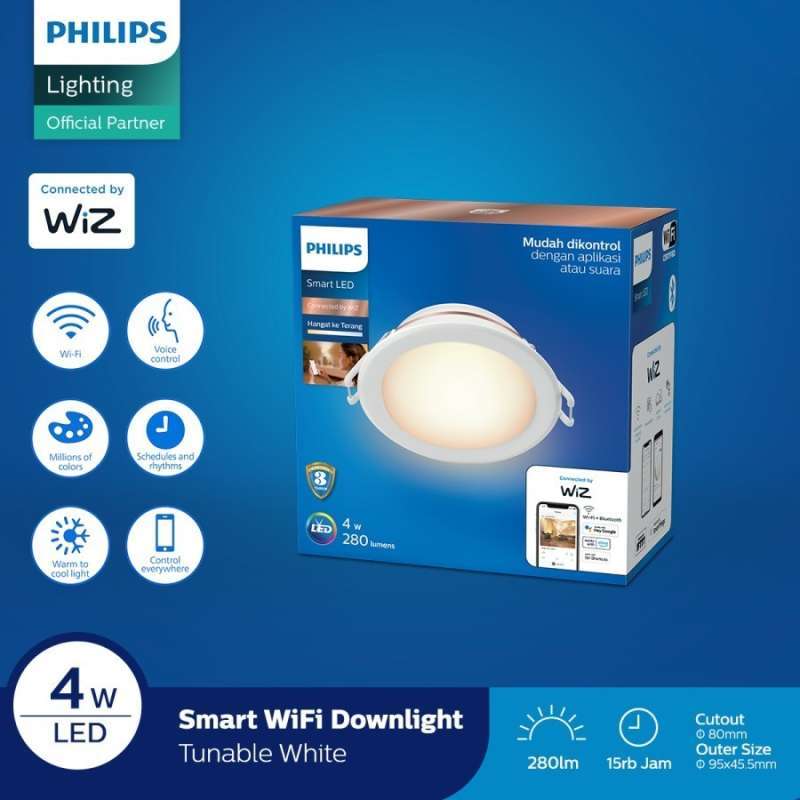 Jual Lampu Ceiling Led WiFi 4 WATT PHILIPS 3 Warna Cahaya Tricolor ... Jual Lampu Ceiling Led WiFi 4 WATT PHILIPS 3 Warna Cahaya Tricolor ...