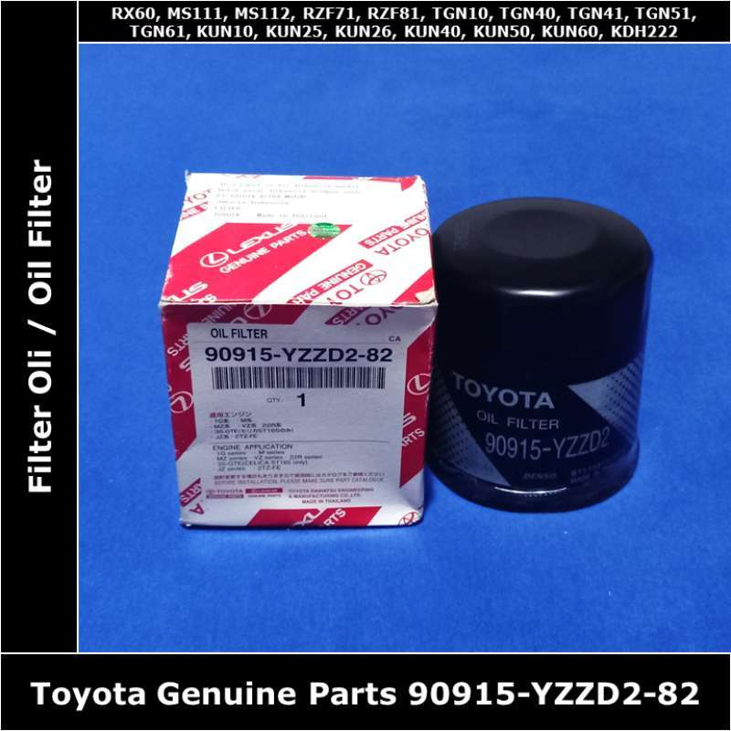 Jual Filter Oli Toyota Kijang Innova Diesel 2500 cc 2KD KUN40 2004 ...