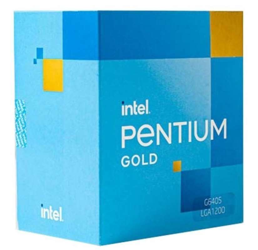Promo Processor Intel Pentium Gold G6405 Box Comet Lake Socket Lga 1200 ...
