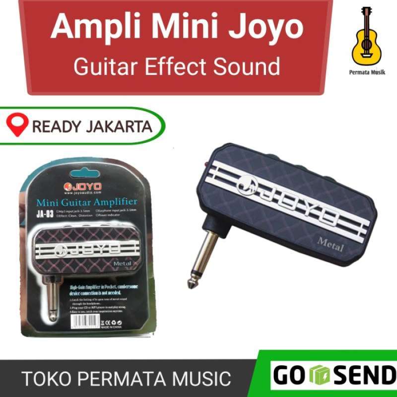 Promo Ampli Gitar Mini Joyo Amplifier Gitar Sound Effect Baterai Jack 3 ...