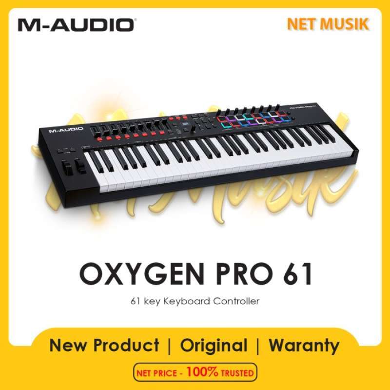 Promo M-audio Oxygen Pro 61 Keyboard Ctrlr Net Diskon 23% Di Seller ...