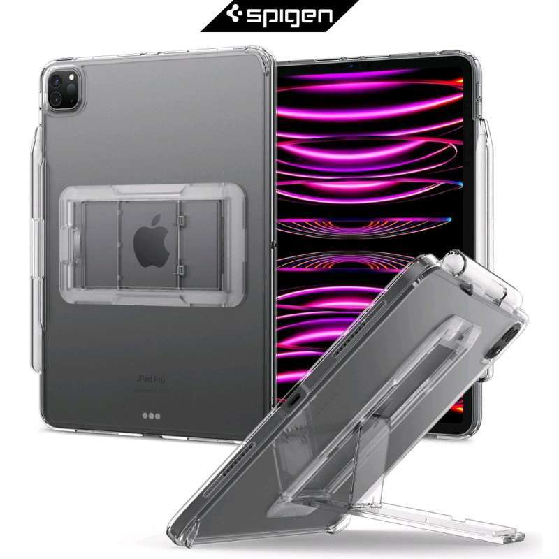 Jual Case iPad Pro 11 Inch M1 M2 2022 2021 Spigen AirSkin S Stand Clear ...