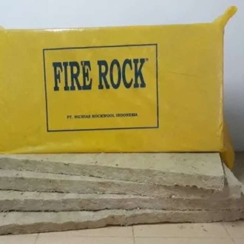 Promo Rocool Sheet Fire Rock Density : 80K 25mm x 60cm x 120cm Diskon ...