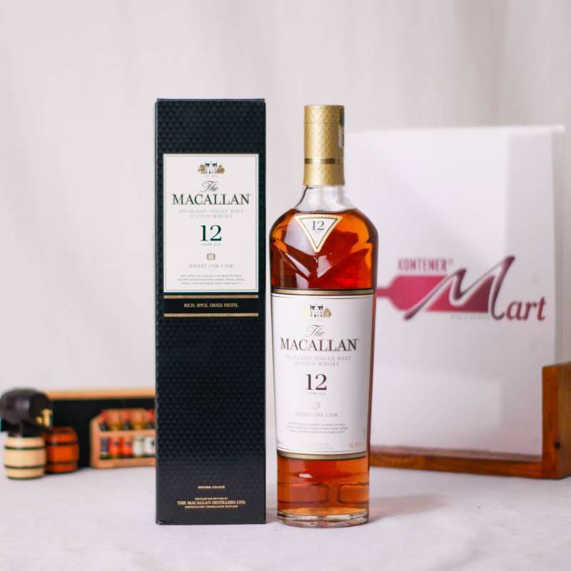 Promo Macallan 12 Years Old Sherry Oak New Bottle Diskon 8% di Seller ...