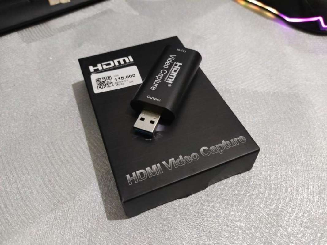 Jual HDMI Video Capture USB GRABBER IN 4K GAME LIVE STREAMING FULL HD ...