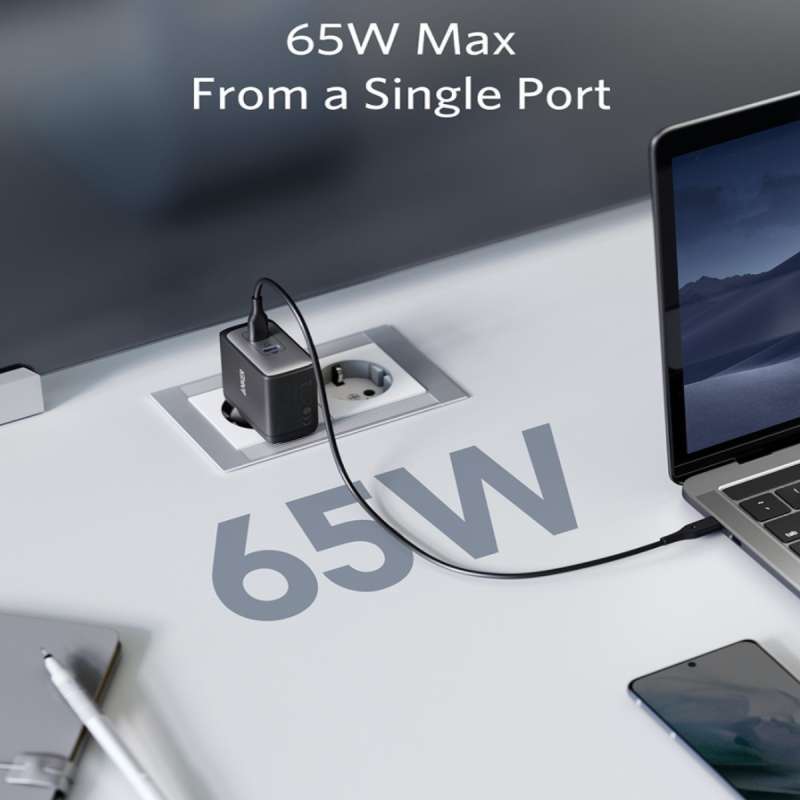 Jual Wall Charger Anker 726 Super Fast Charging Nano Ii 65w A2666 Di ...