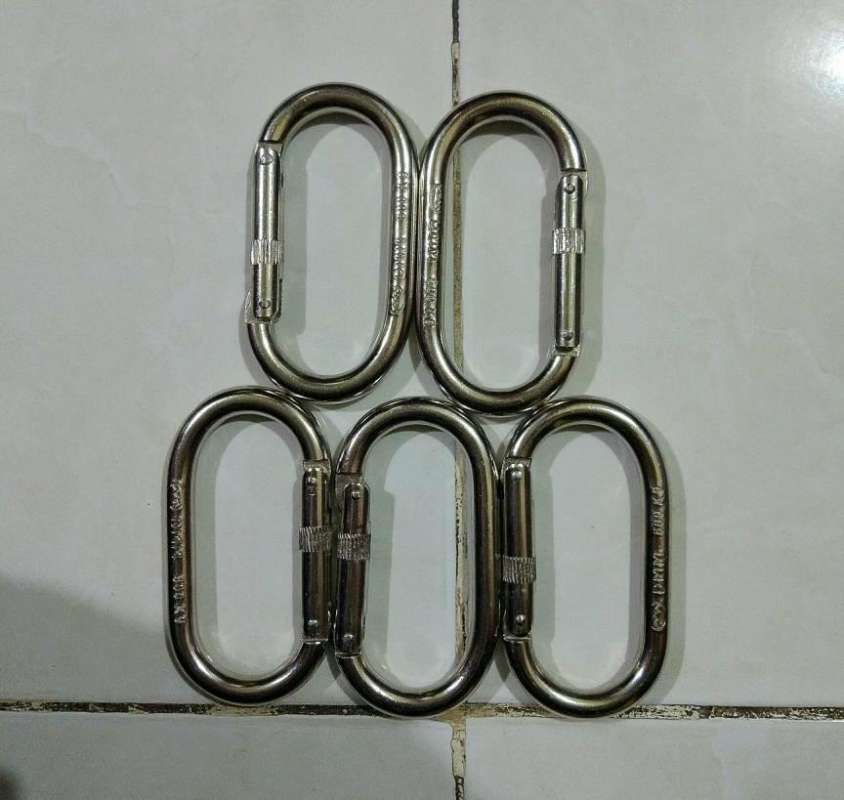 Jual Carabiner Delta | Oval Screw & Snap Vs Figure Eight Original Baja ...
