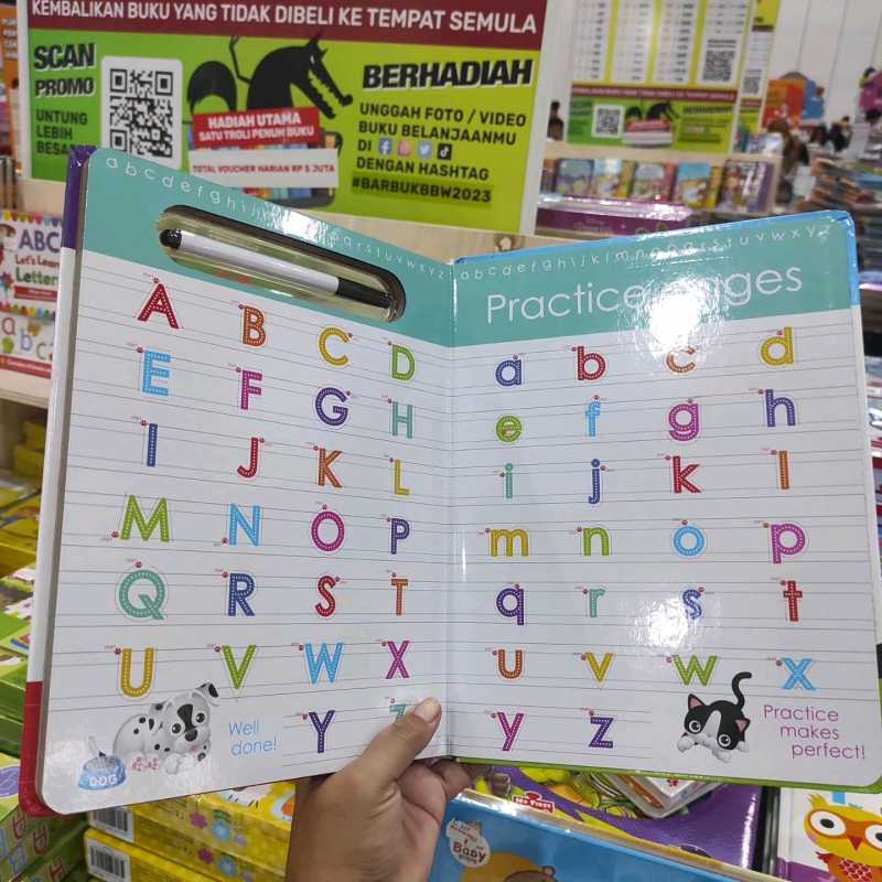 Jual BIG BAD WOLF WRITE AND WIPE : ALPHABET - BUKU AKTIVITAS ANAK BBW ...
