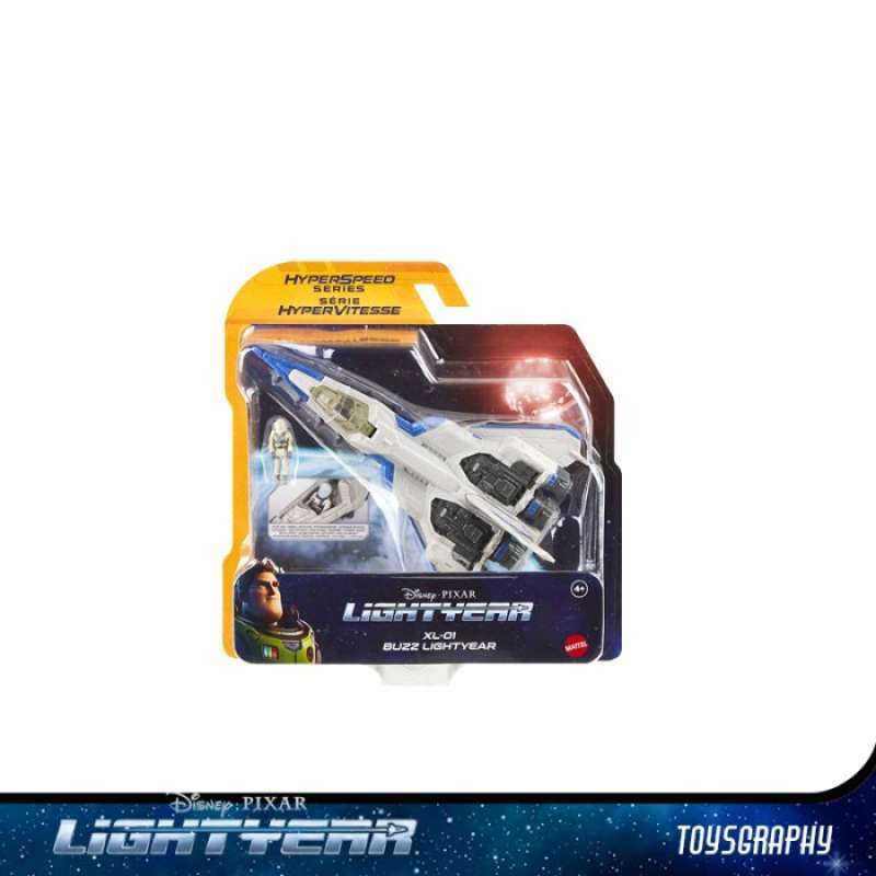 Promo Lightyear Hyperspeed Series Xl01 Spaceship & Buzz Xl 01 Disney ...