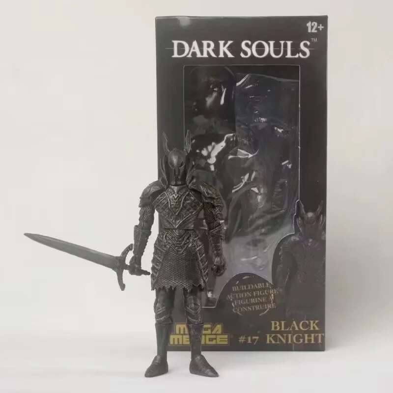 Promo 12Cm Dark Souls Game Figure Black Knight Faraam Knight Artorias ...