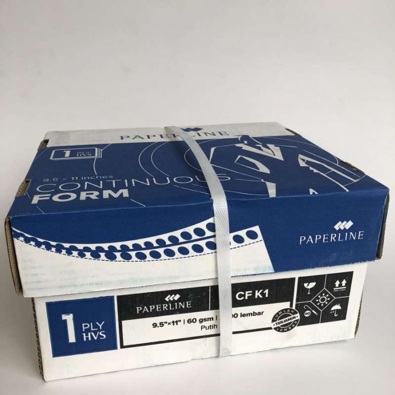 Jual Continuous Form 1 PLY kertas komputer Paperline K1 di Seller Toko ...