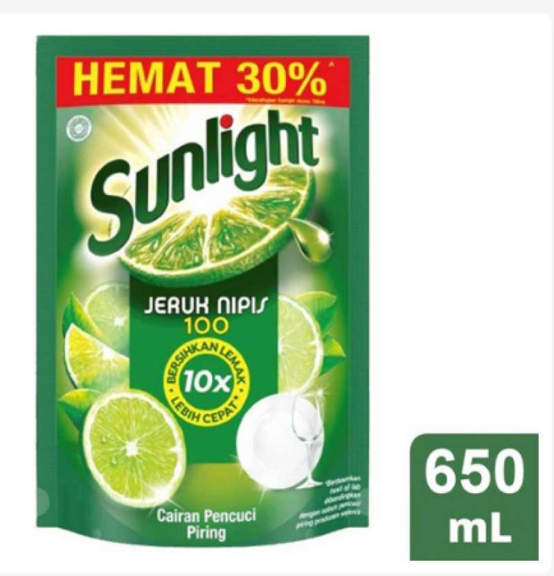 Jual Sunlight 650ml 1 Karton (650ml X 12 Pcs) Di Seller Serba Murah ...