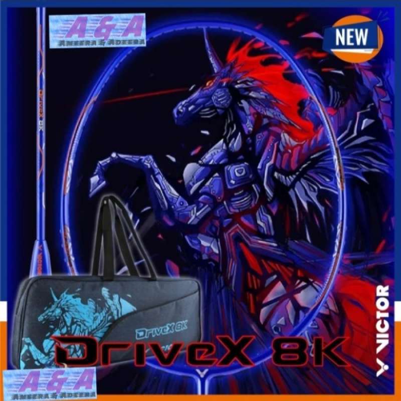Promo NEW !!! Raket Badminton Victor Drive X 8K / DX 8K / DriveX 8K ...